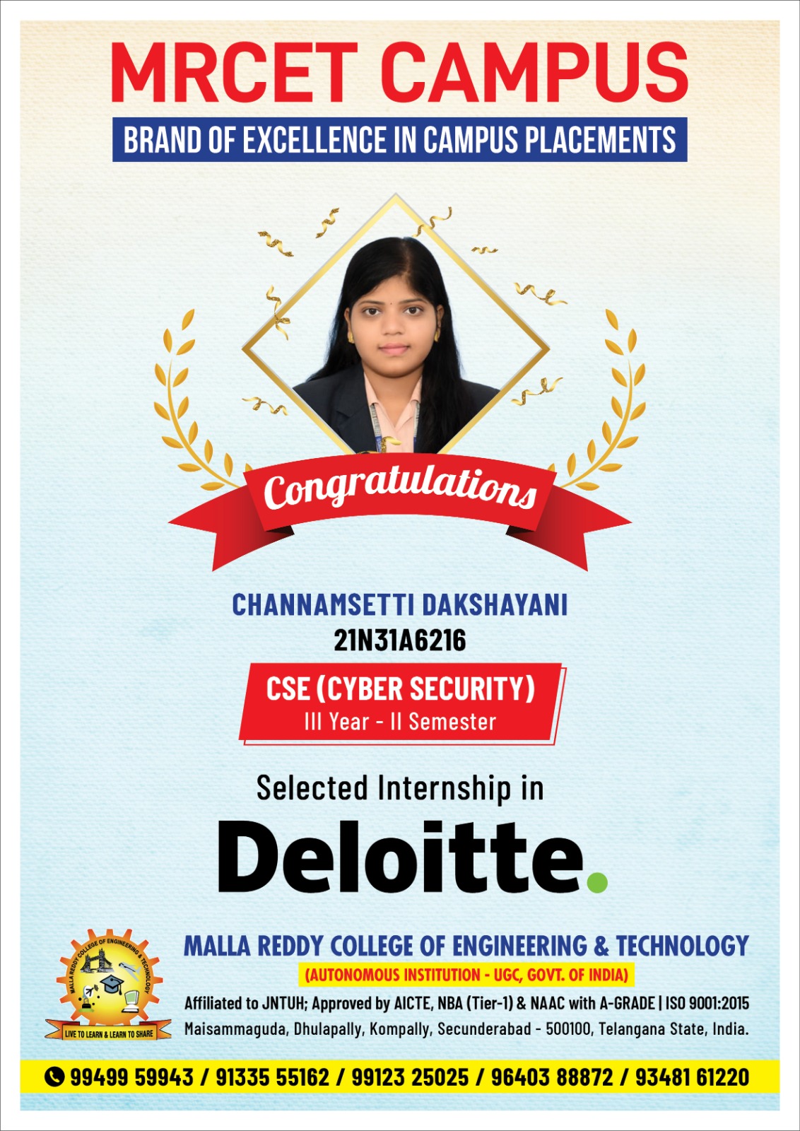 Malla Reddy College of Engineering and Technology