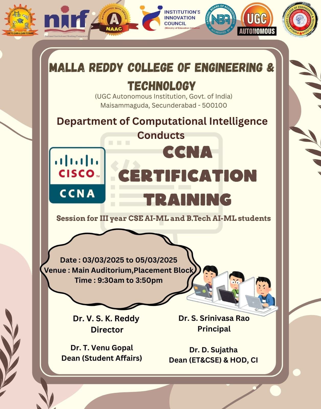 Malla Reddy College of Engineering and Technology